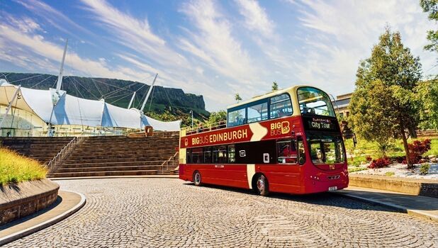 Edinburgh Hop-on, Hop-off, Open-top Bus Tour - Big Bus Tours Tickets ...